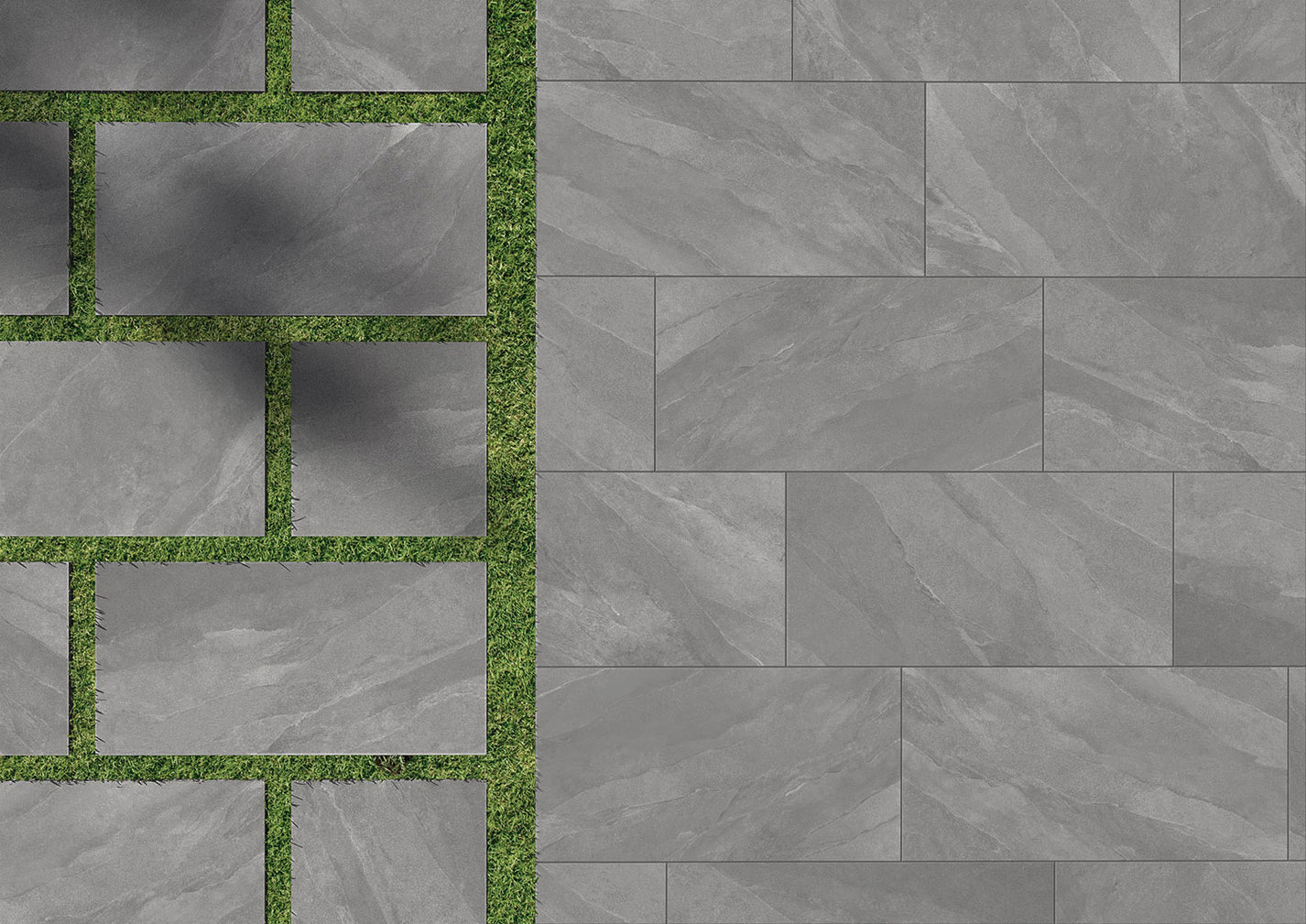 Twyford Grey 2CM Outdoor Porcelain Tile - Stiled.com