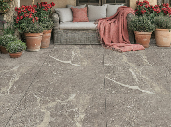 Stiled Edgcote Grey Porcelain 60x90cm - Stiled.com