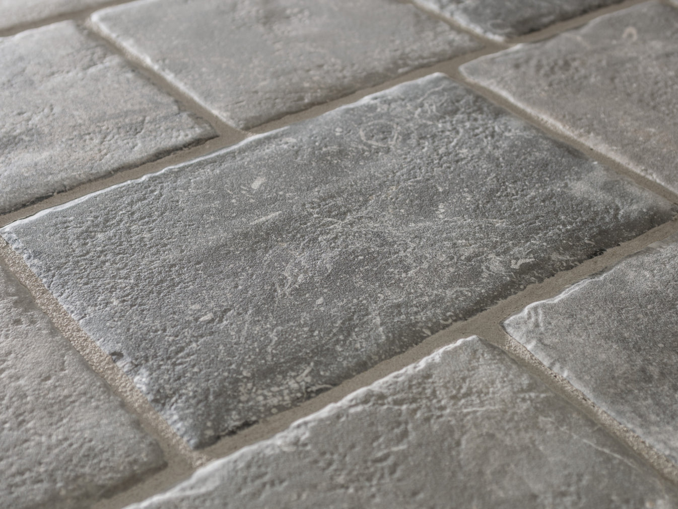 Stiled Cavendish Dove 2cm outdoor porcelain cobble tile 20x30cm ...